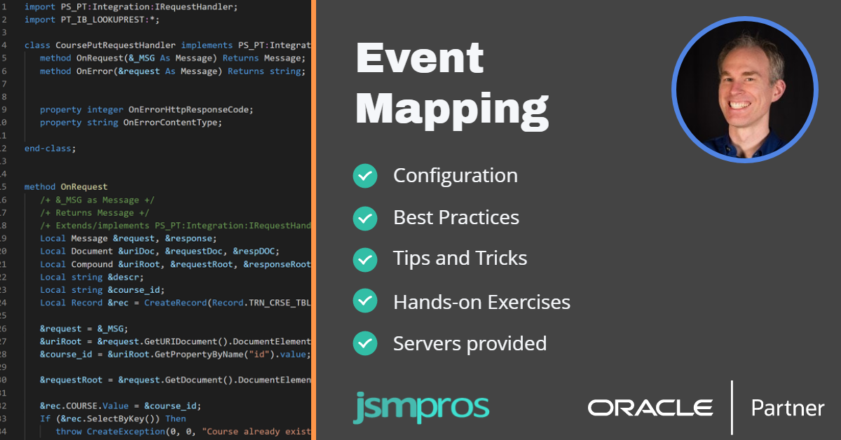 Event Mapping • JSMPROS